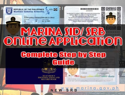 MARINA SID/ SRB (Seaman’s Book) Online Application 2024 | Captain’s ...